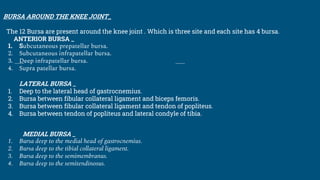 KNEE joint slide share | PPT