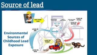 Lead poisoning, clinical examination, diagnosis | PPTX