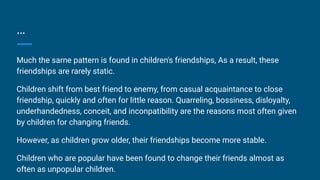 Characteristics of children gangs in psychology | PDF