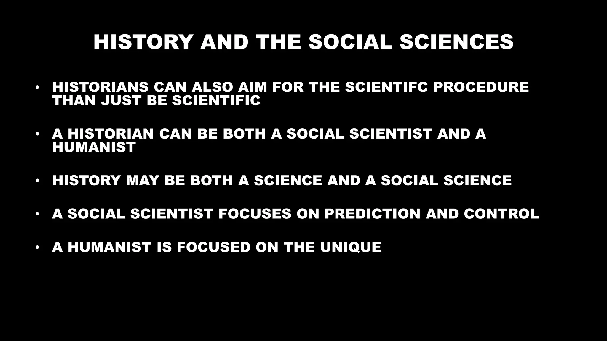 Understanding History | PPTX