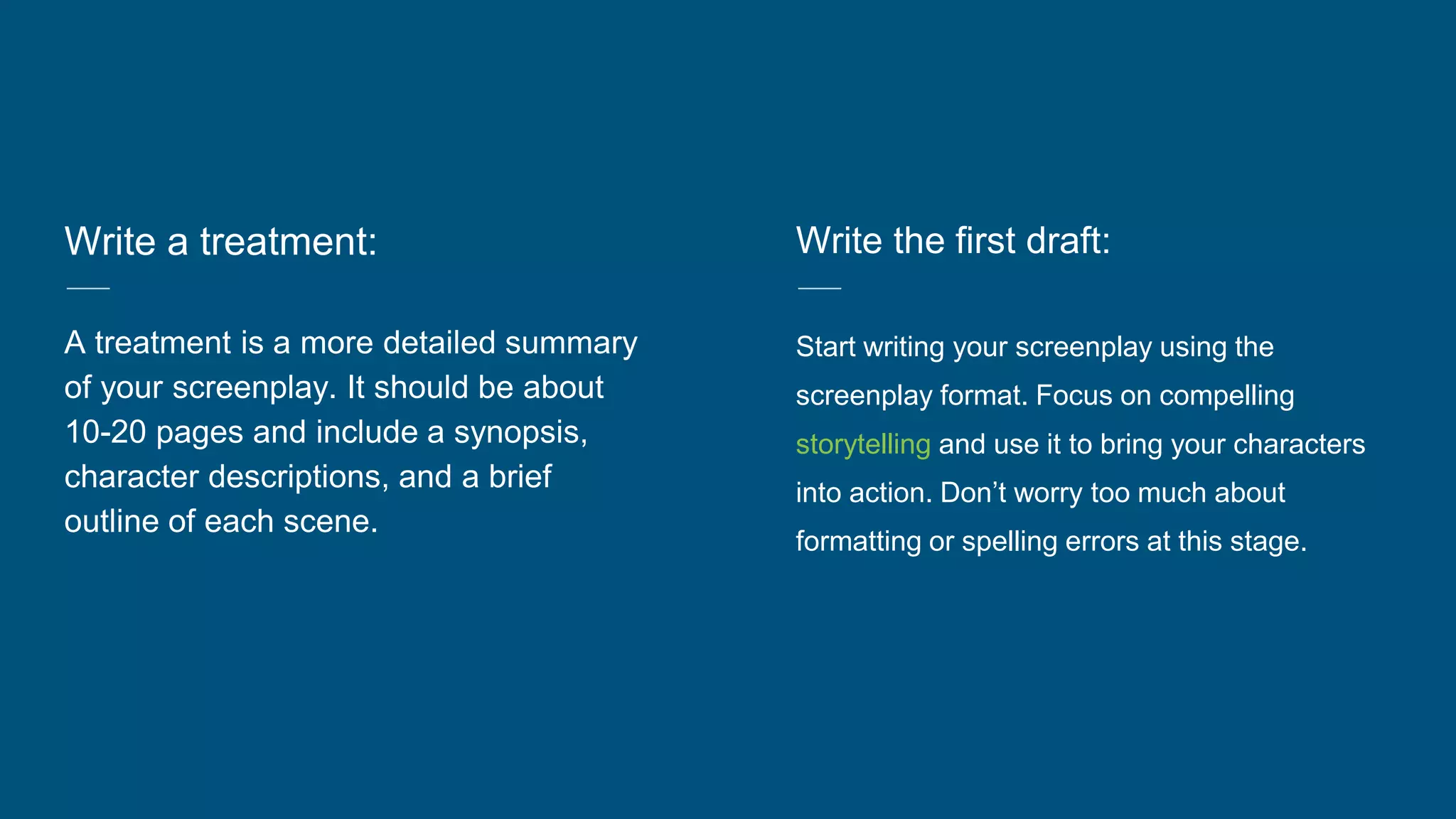 How to Write a Screenplay – Stepwise Guide with Example | PPTX