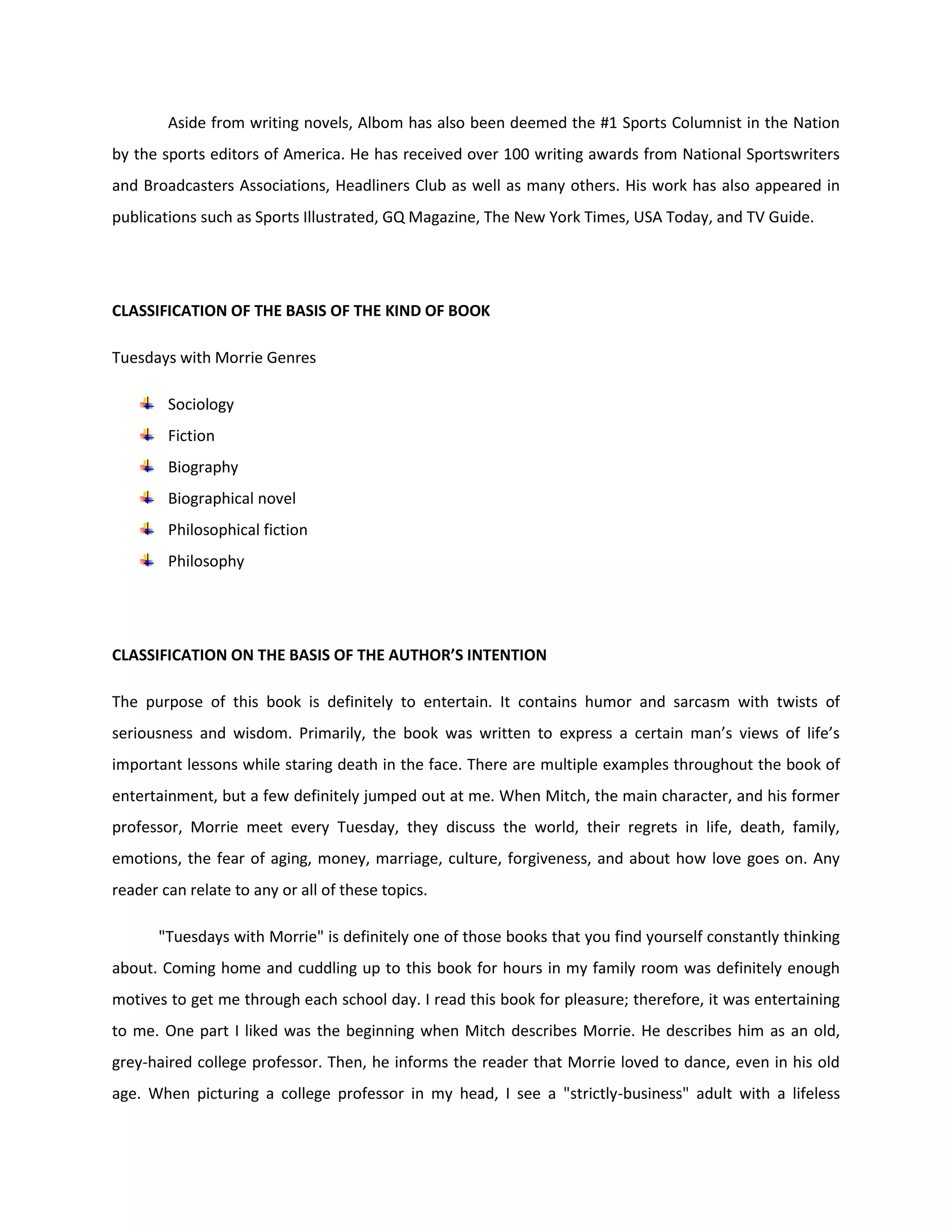 Book report book review | DOCX