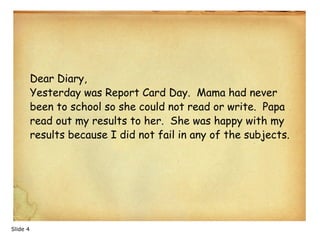 Book report card days (day 1) | PPT