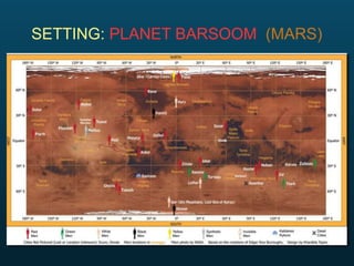 Edgar Rice Burroughs' John Carter The Mars Trilogy Book Report | PPTX