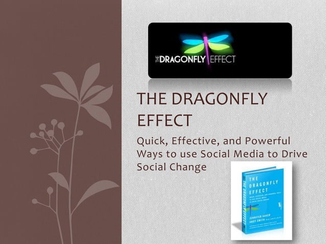The Dragonfly Effect book report | PPT