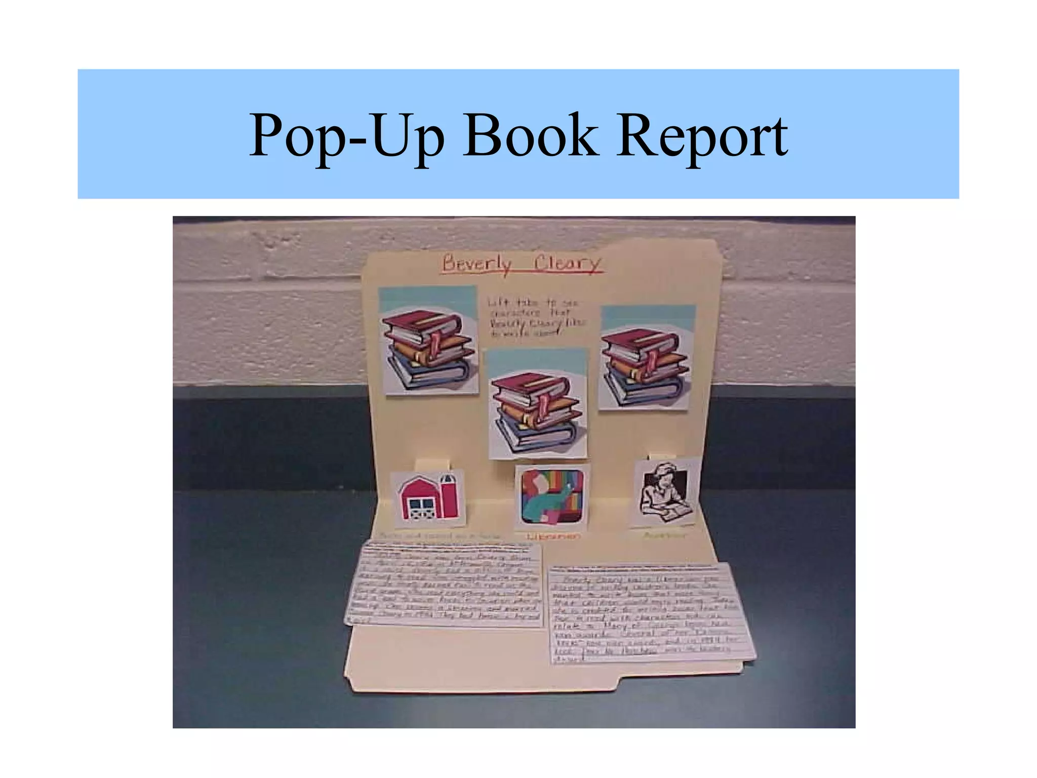 Book Report Projects | PPT