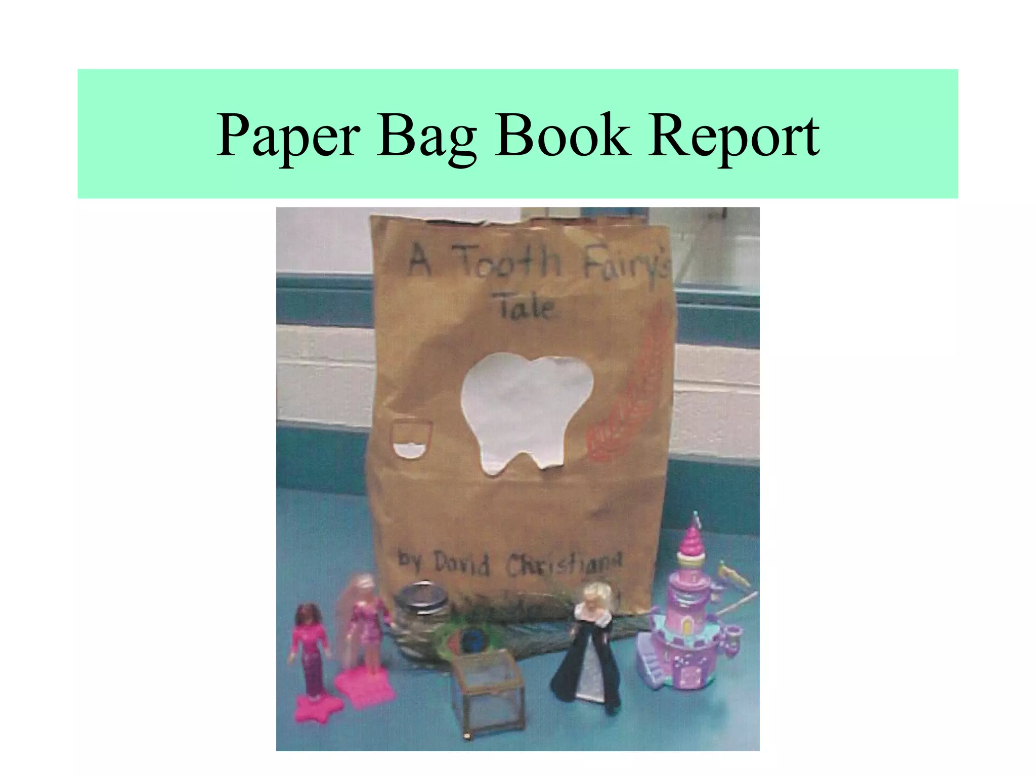Book Report Projects | PPT