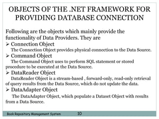 Book repository management system | PPT