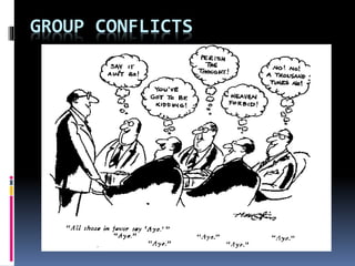 Group Conflicts In an Organization | PPTX