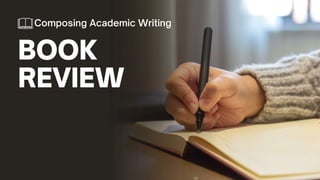 reading and writing _composing academic writing_BOOK REVIEW | PPTX
