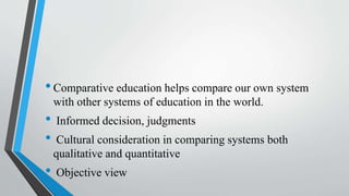 Book review global issues in comparative education - 142-fss-ph-d_edu-f17 - fazal | PPTX ...