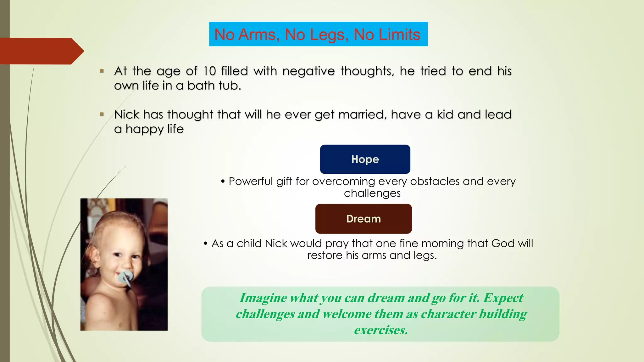 Book review: life without limits.. | PPTX