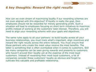 Book review: Loyalty Rules - Reicheld | PPT