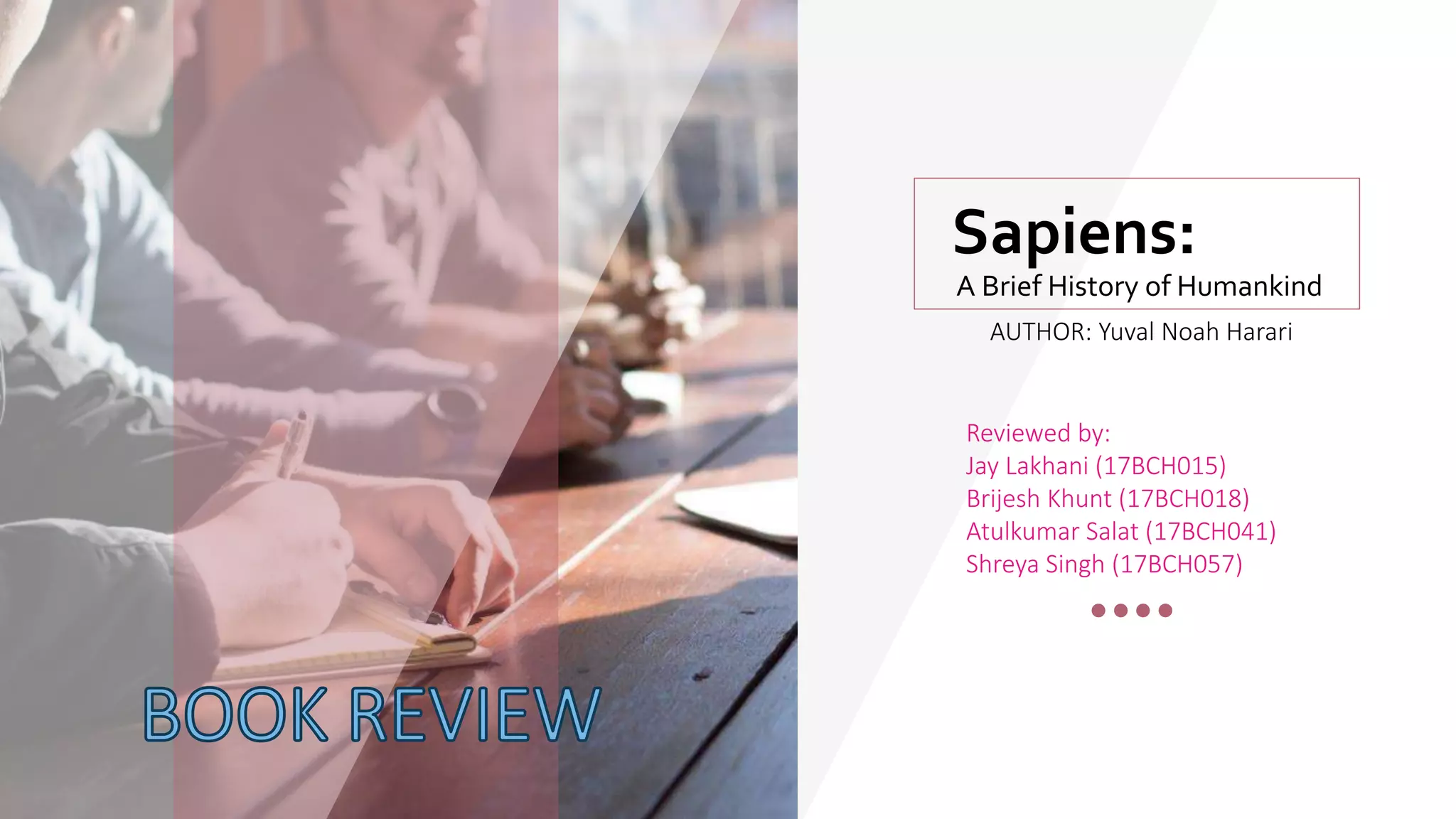 Book review Sapiens | PPT