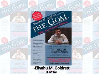 Book review the goal | PPT