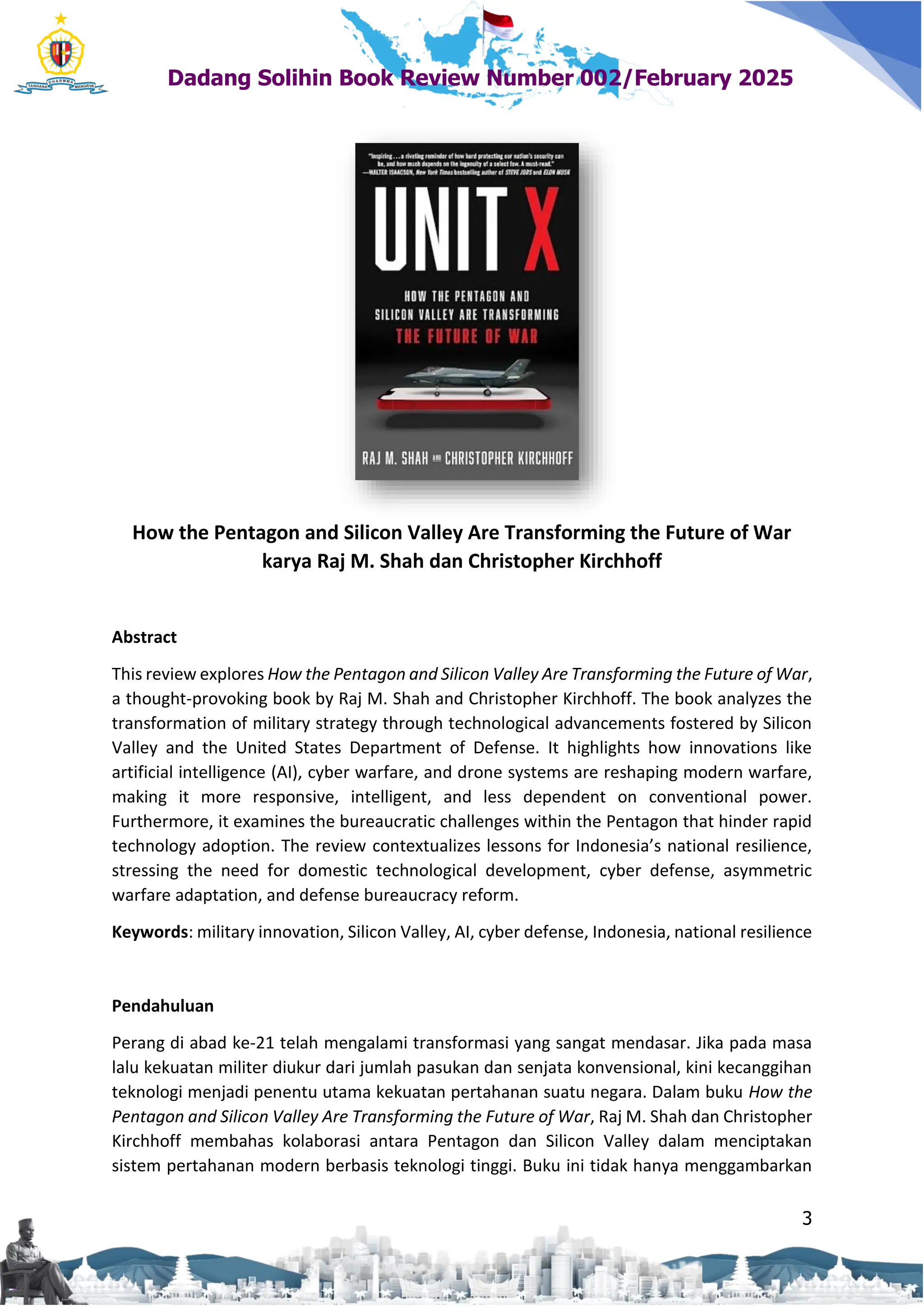 Dadang Solihin Book Review Number 002/February 2025 | PDF