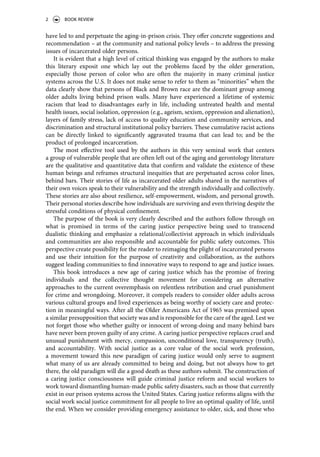 Book review 3: Aging Behind Prison Walls: Studies in Trauma and Resilience | PDF