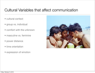 Communication and Culture | PPT