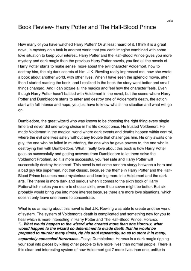 Book review draft | PAGES | Fantasy | Genres