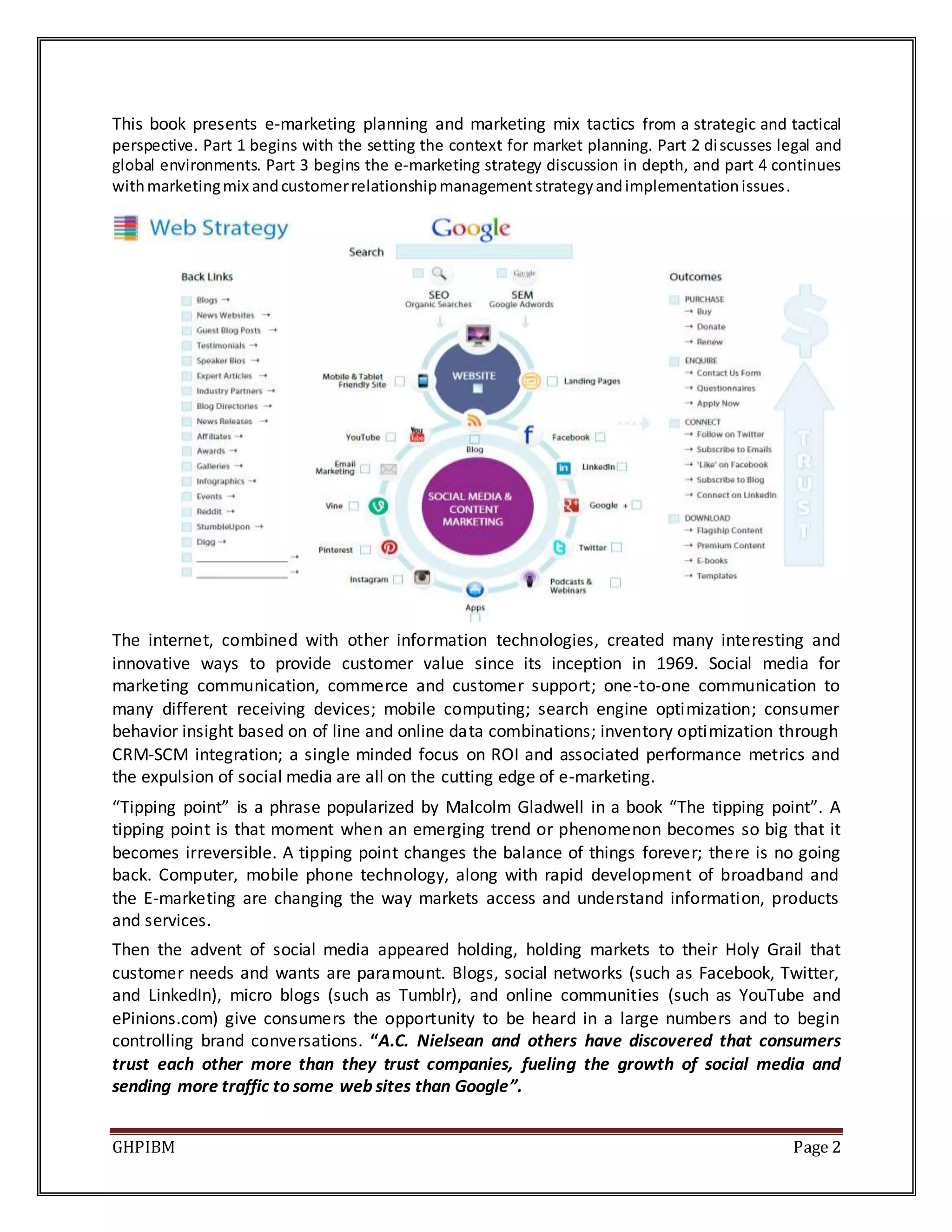 Book review e-marketing | DOCX