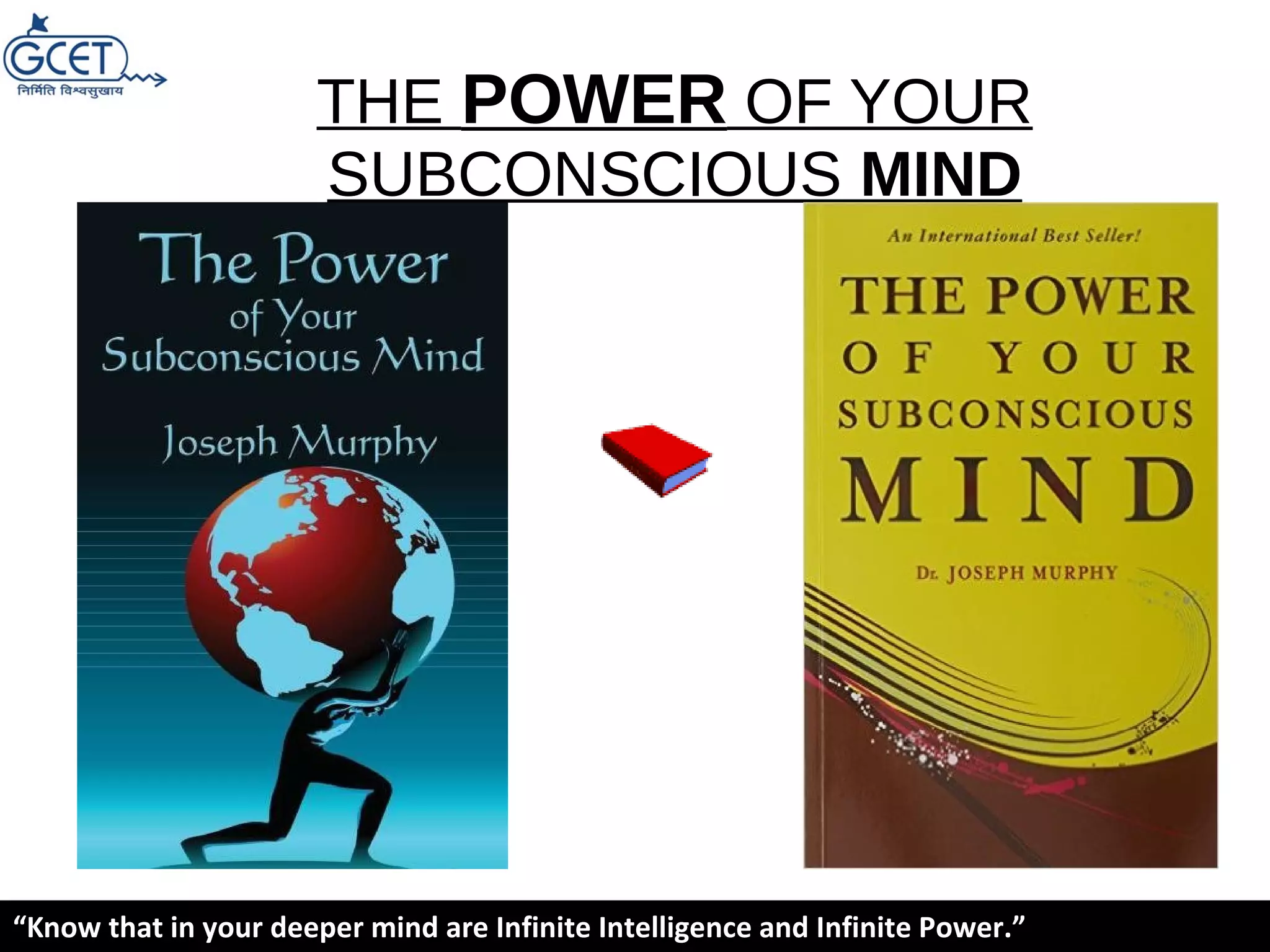 Book review - Power of your subconscious mind | PPT