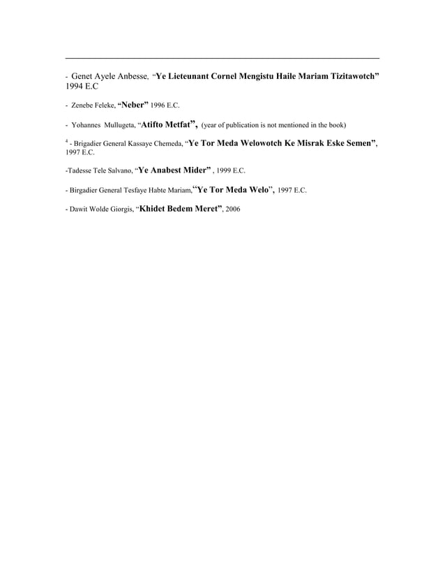 Book review of_Ethiopian regime 1974-1991 | PDF | War and Conflicts