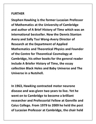 HISTORY OF EVERYTHING BOOK REVIEW | DOCX