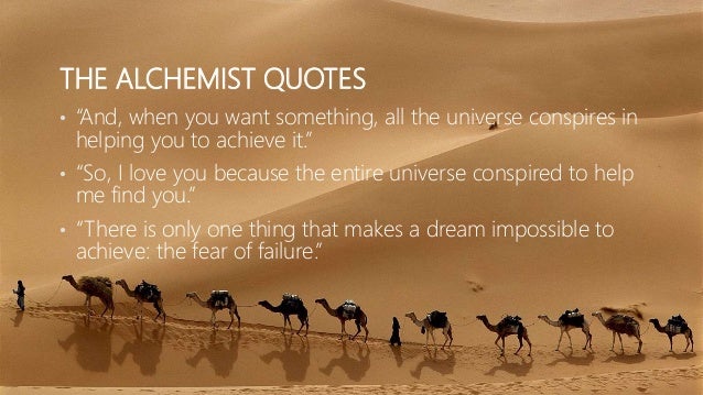 Book review of the alchemist