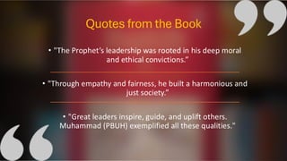 Book Review of The Leadership of Muhammad PBUM by M.Mujeeb Riaz.pdf
