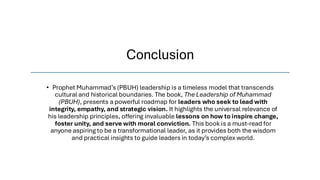 Book Review of The Leadership of Muhammad PBUM by M.Mujeeb Riaz.pdf