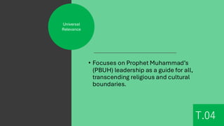 Book Review of The Leadership of Muhammad PBUM by M.Mujeeb Riaz.pdf