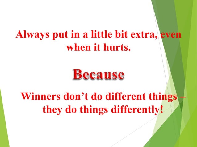 YOU CAN WIN | PPTX | Business Administration | Business