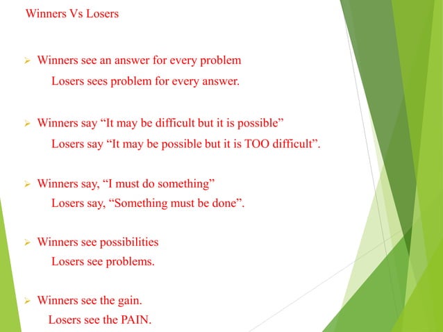 YOU CAN WIN | PPTX | Business Administration | Business