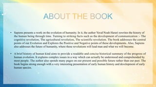 Book review sapiens1 | PPT