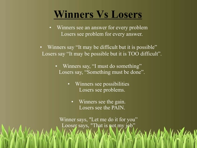 You Can Win Review | PPTX