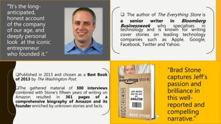 Book Review the everything store | PPTX