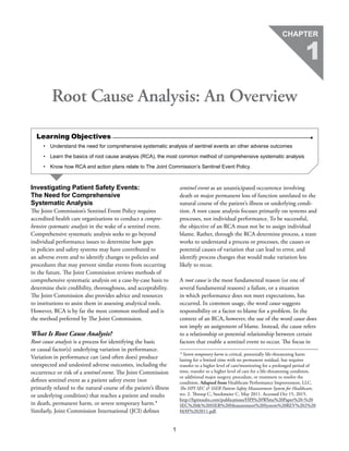Book root cause analysis in health care compressed | PDF