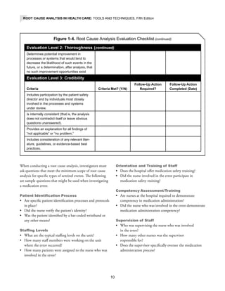 Book root cause analysis in health care compressed | PDF