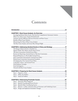 Book root cause analysis in health care compressed | PDF