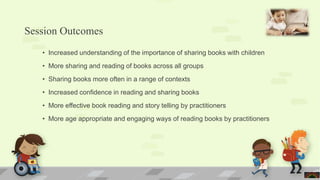Sharing books in the Early Years (EYFS) | PPTX
