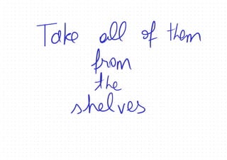 How to clear out your unwanted books | PPT