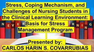 .ppStress, Coping Mechanism, and Challenges of Nursing Students in the ...