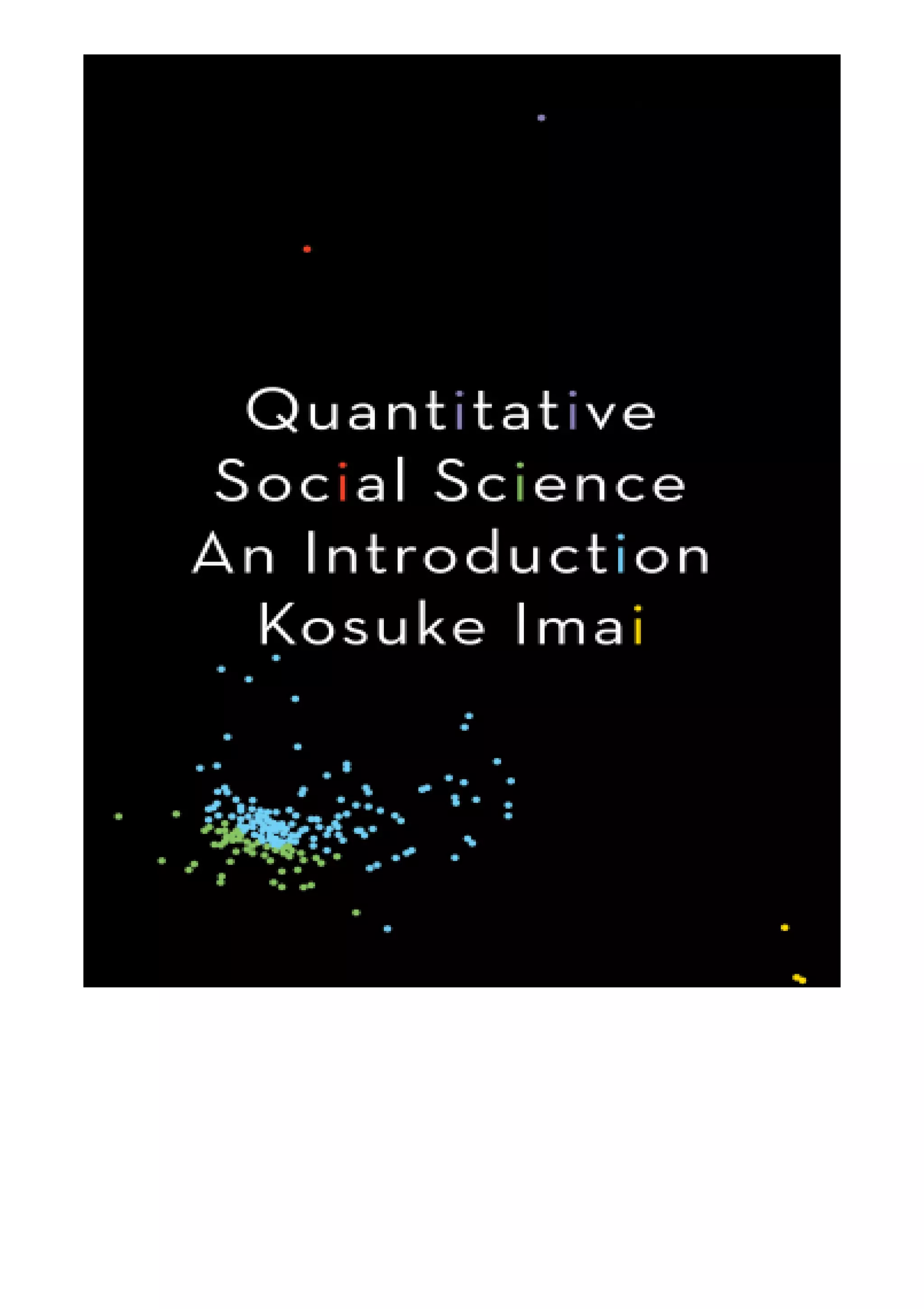 ( Books ) Quantitative Social Science: An Introduction | PDF