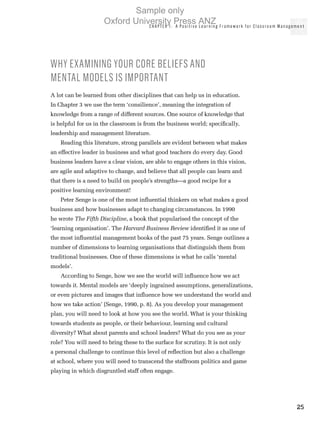 A Positive Learning Framework for Classroom Management | PDF