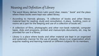 Books and libraries | PPT