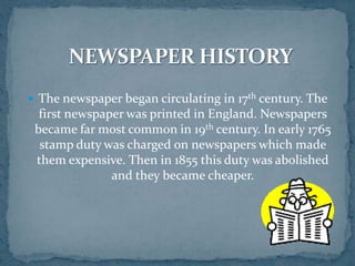 Books and newspapers | PPT