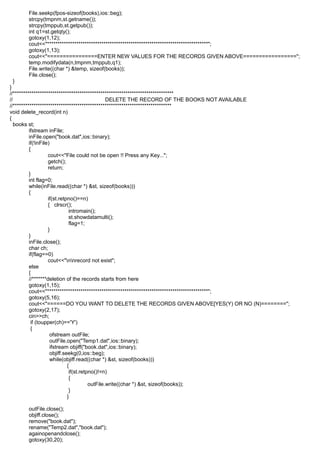 BOOK SHOP SYSTEM C++ | DOC