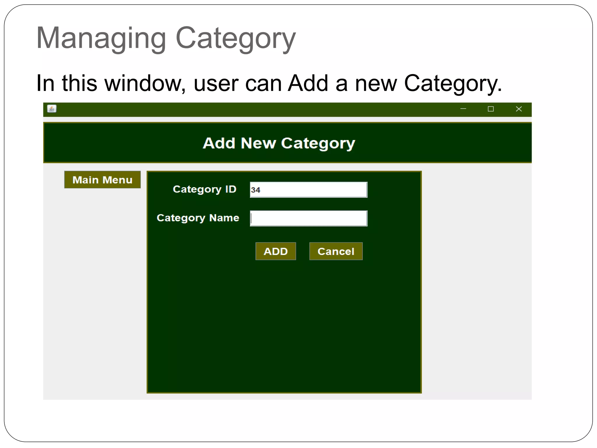 Book Shop Management System | PPTX