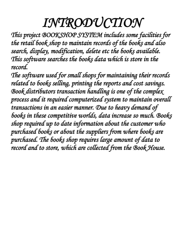 BOOK SHOP SYSTEM Project in Python | PDF | Databases | Computer Software and Applications