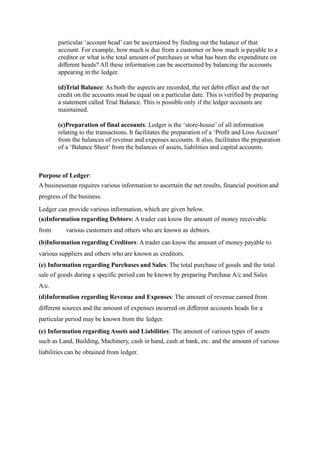 Books of accounts | PPTX